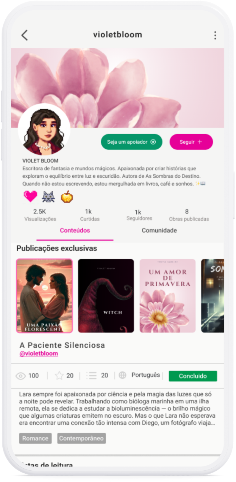 Fireplume – Publique, Leia e Apoie Escritores – Explore uma plataforma única onde leitores se ...